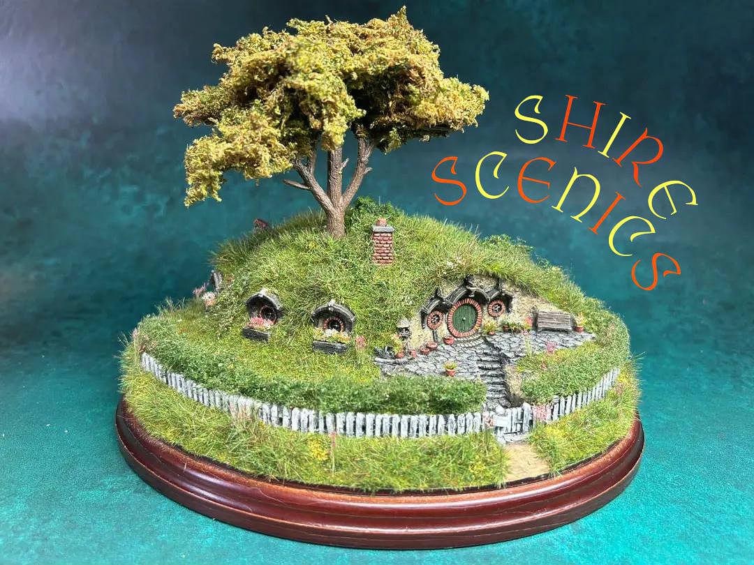 Handmade Minature Hobbit Hole, Bag End Model - DELUXE EDITION - Etsy