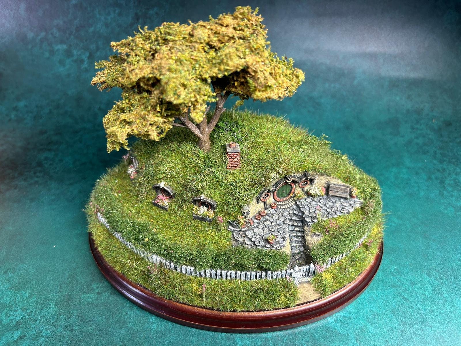 Handmade Minature Hobbit Hole, Bag End Model - DELUXE EDITION - Etsy