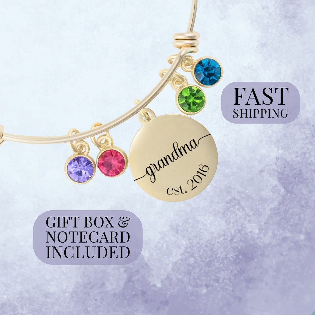 Birthstone Bracelets For Grandmothers