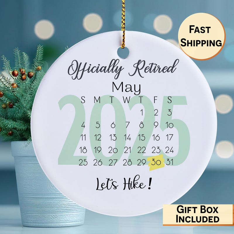 Retirement Calendar - Etsy