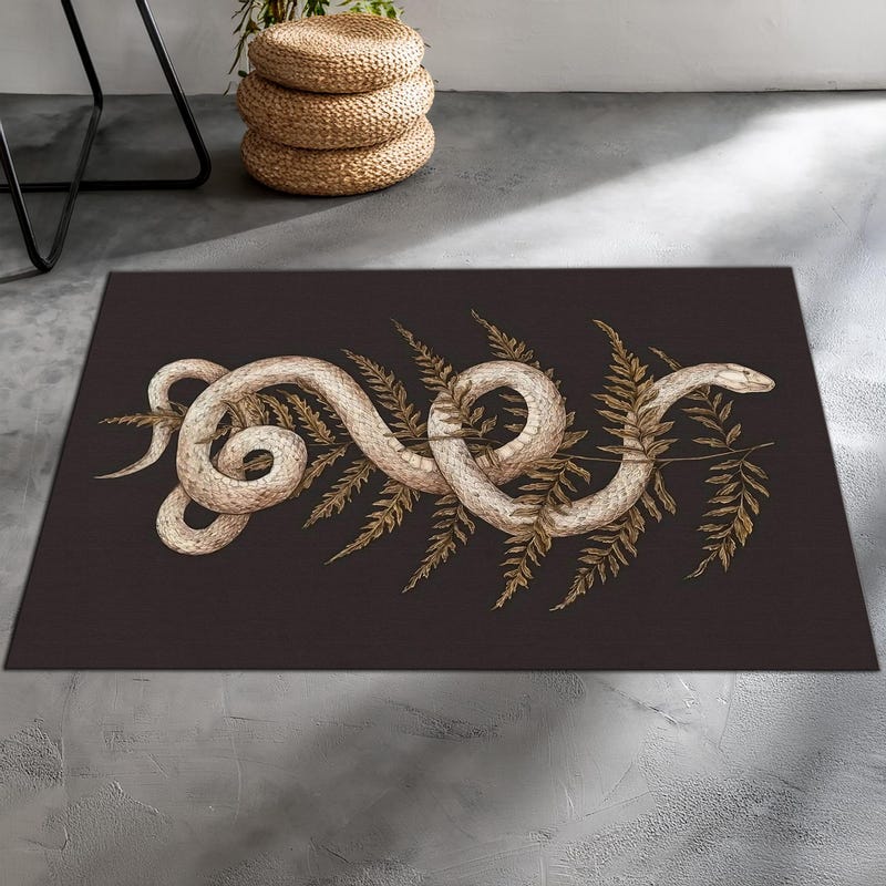 Snake Rug - Etsy