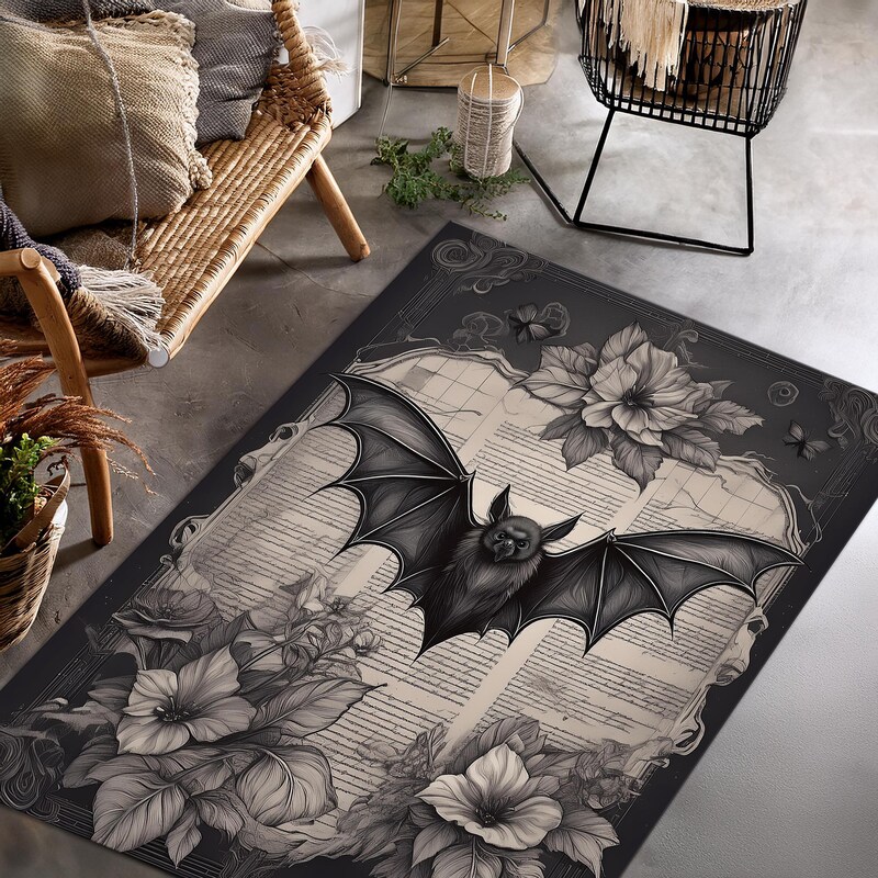 Gothic Rug - Etsy