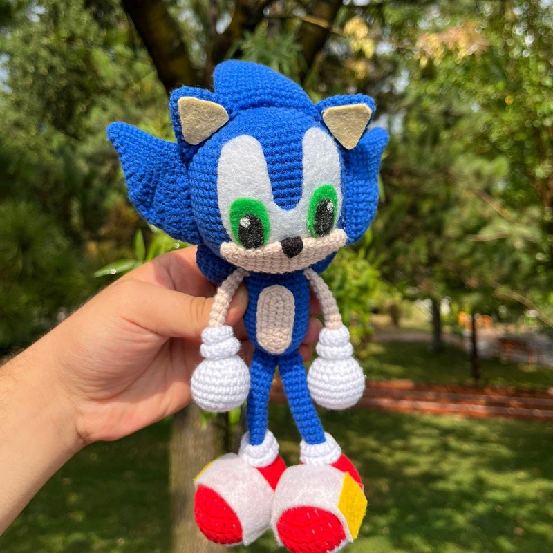 Custom Sonic Plush - Etsy