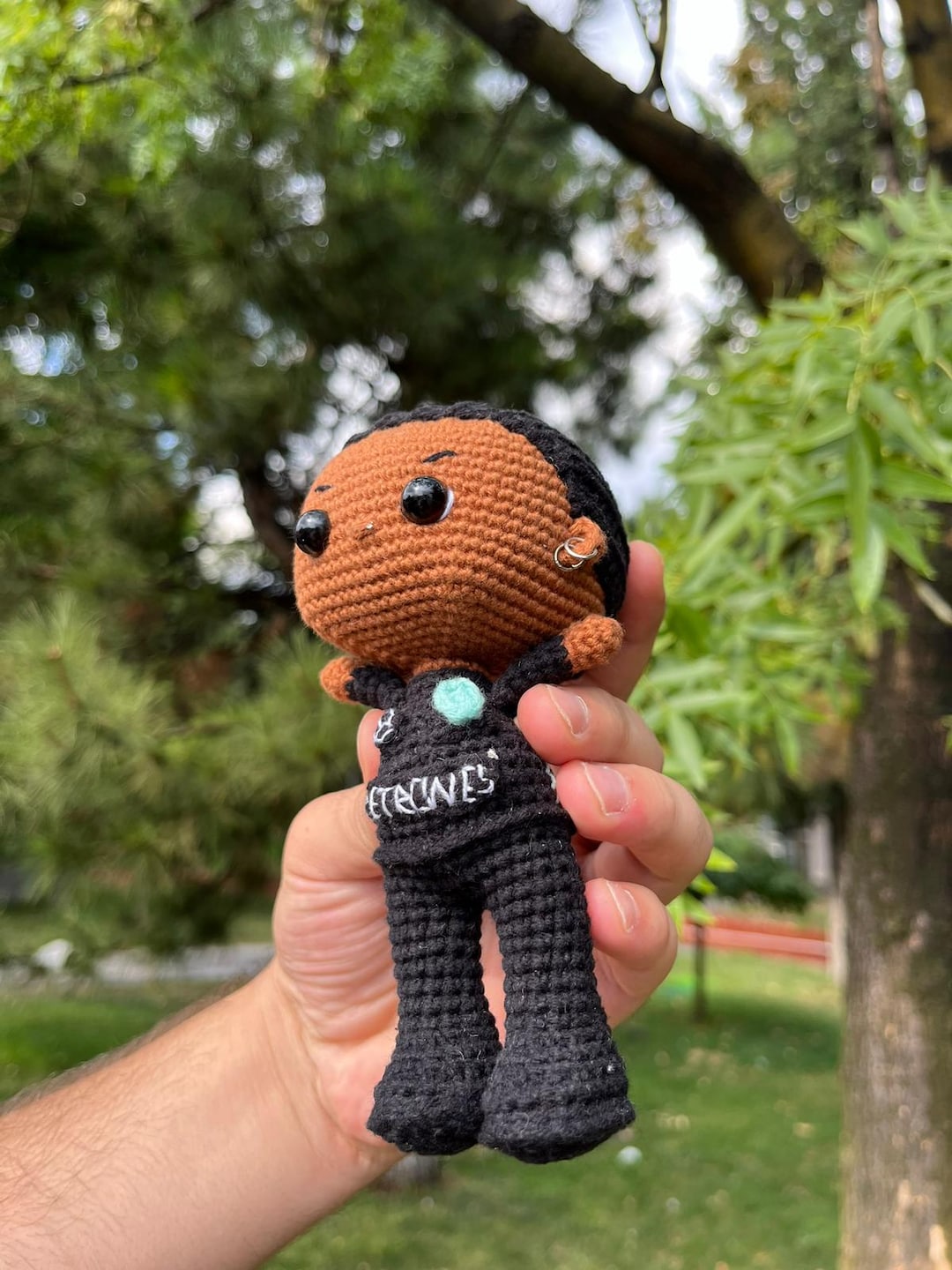 Lewis Hamilton Amigurumi Doll, Adorable Crochet Figure for Home Decor ...