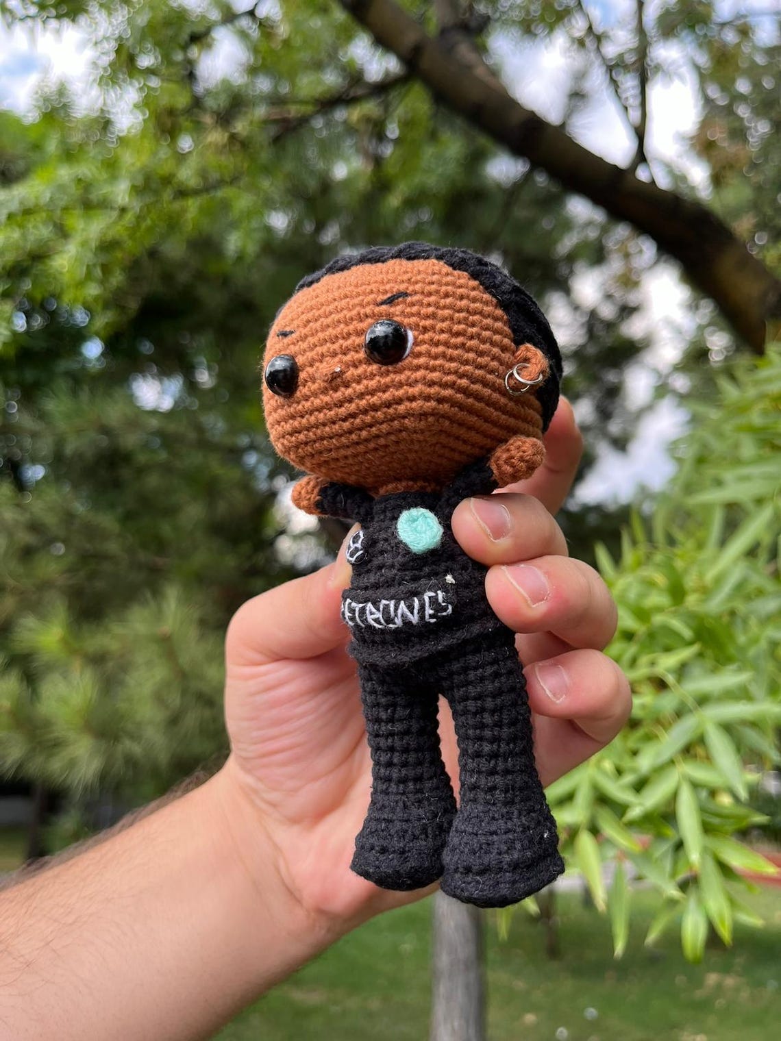 Lewis Hamilton Amigurumi Doll, Adorable Crochet Figure for Home Decor ...