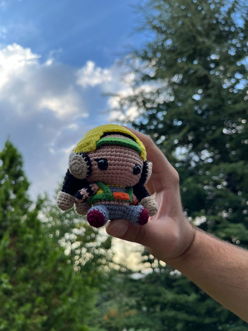 Handmade Valorant Raze Amigurumi Keychain | Crochet Raze Figure | Cute ...