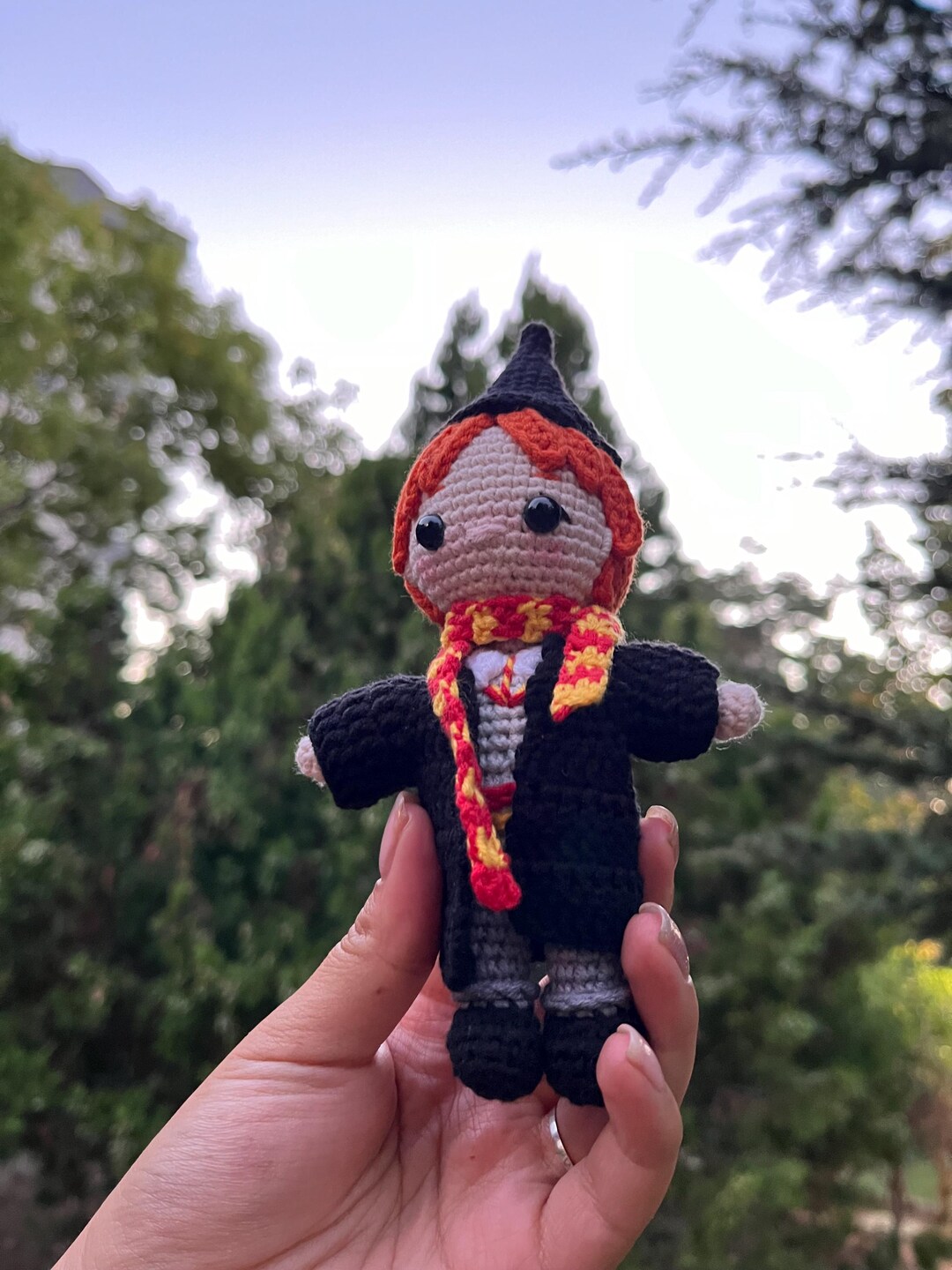 Ron Weasley Amigurumi Figure, Handmade Crochet Doll, Ideal for ...