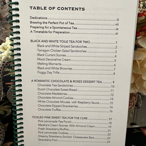 TEA Cookbook - Tea for All Reasons - Signed by the Author - Etsy