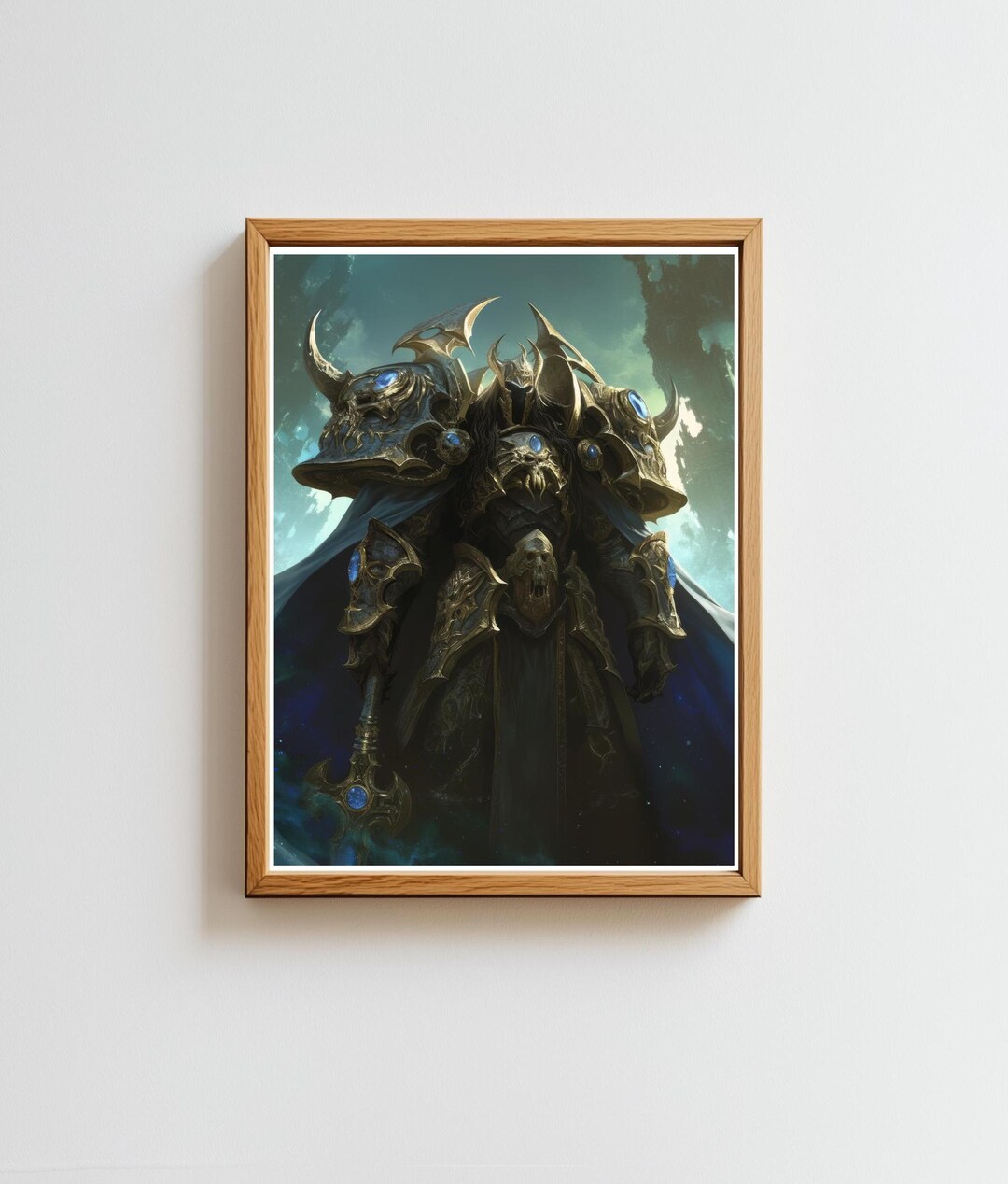 World of Warcraft Lich King Poster - Etsy