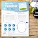 Editable Meet the Teacher Template, Fun Blue Themed Back to School ...