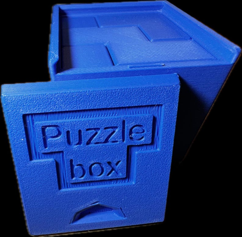 Enigmatic Puzzle Box! -all Colors! - Etsy