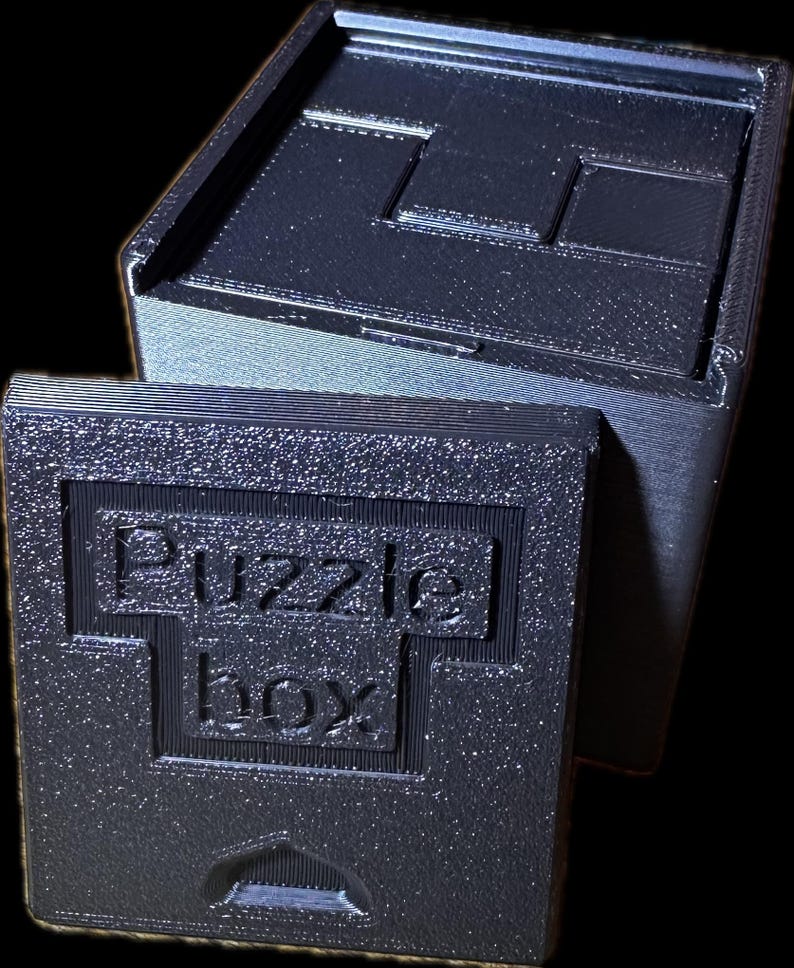 Enigmatic Puzzle Box! -all Colors! - Etsy