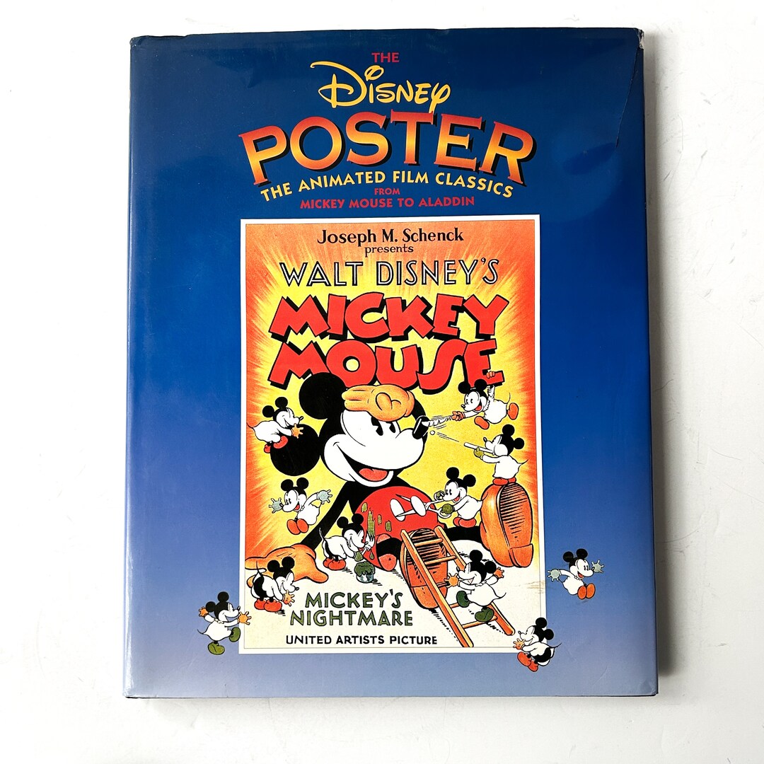 The Disney Poster Animated Film Classics From Mickey Mouse to Aladdin ...