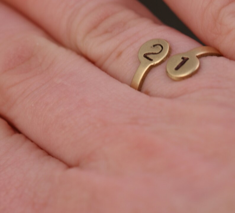 Custom Personalized Number Ring Sports Ring Varsity Ring - Etsy