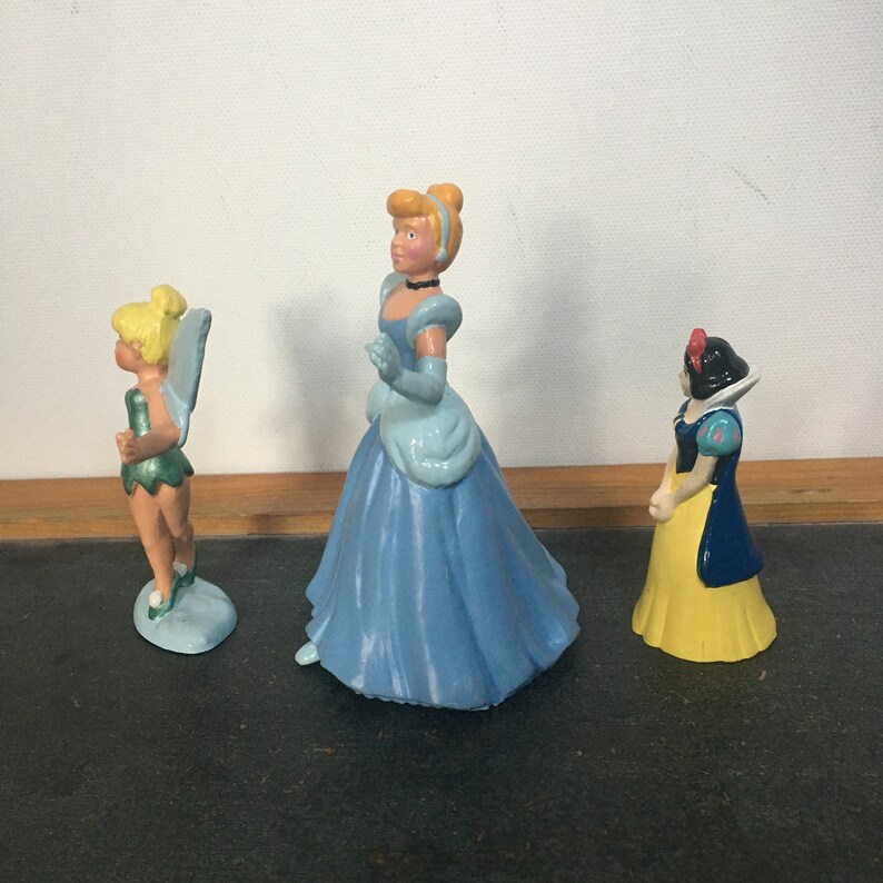 Vintage Disney Figurines Disney Princesses PVC Miniature | Etsy