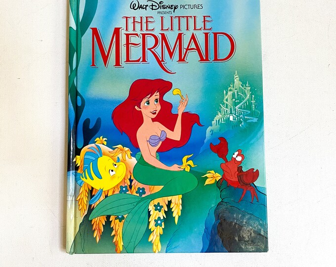 Vintage Little Mermaid Book, Disney Classic Series - Etsy
