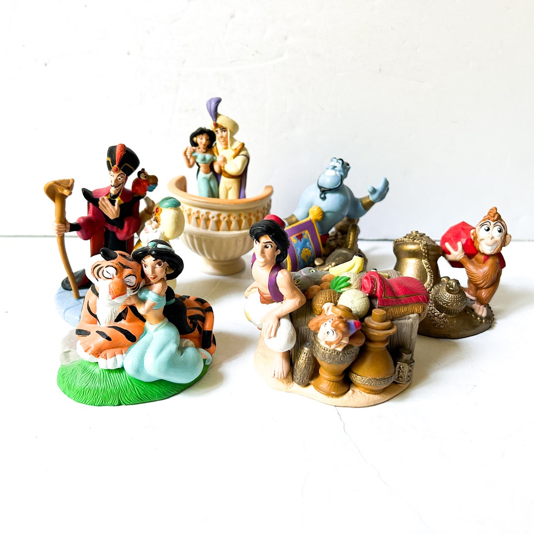 Vintage Aladdin Figurines, Disney Lil Classics Collection of 6 - Etsy