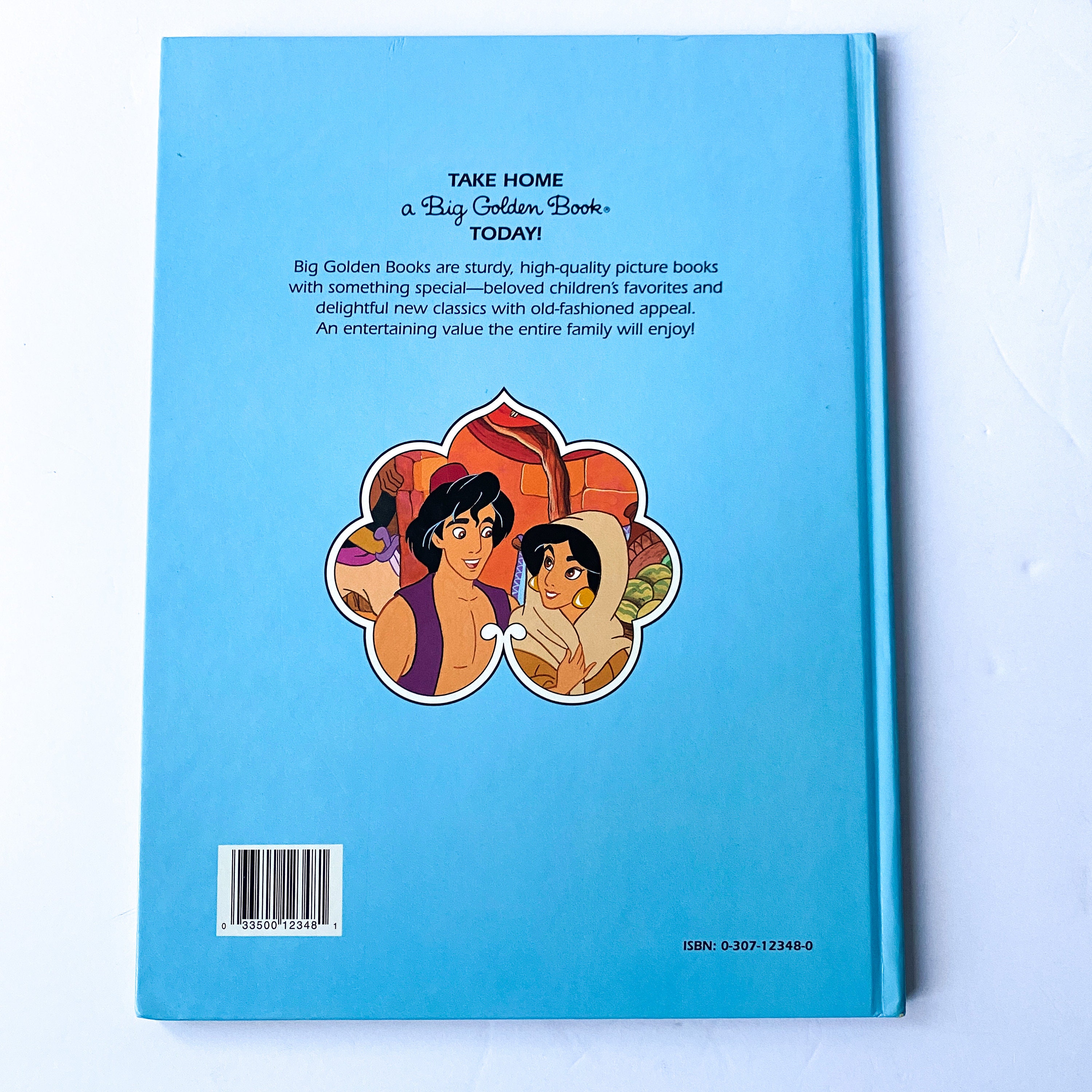 Aladdin Book Golden D