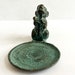 Small Vintage Rabbit Tray, Verdigris Bronze / Brass, Trinket Dish ...