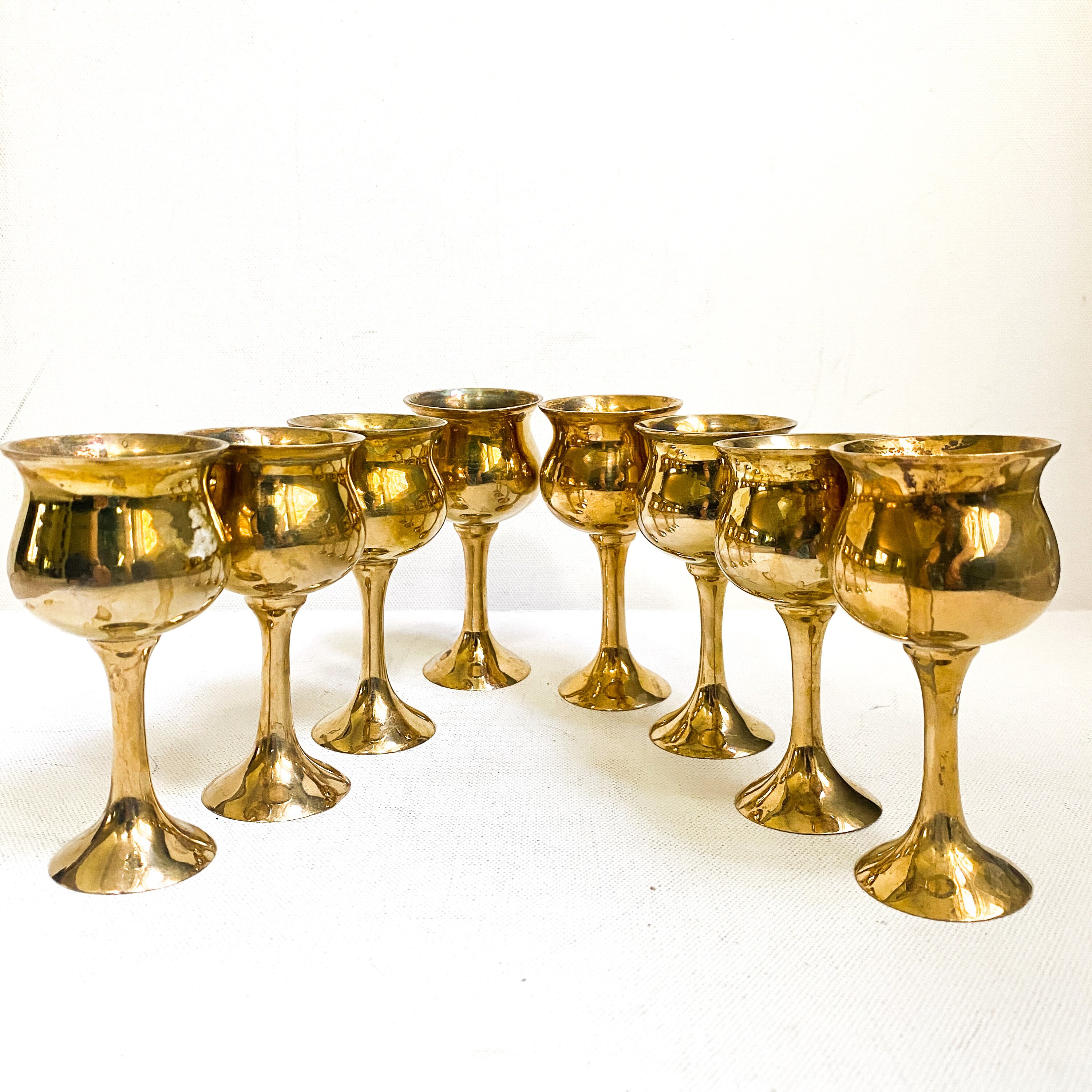 Brass Communion Cups