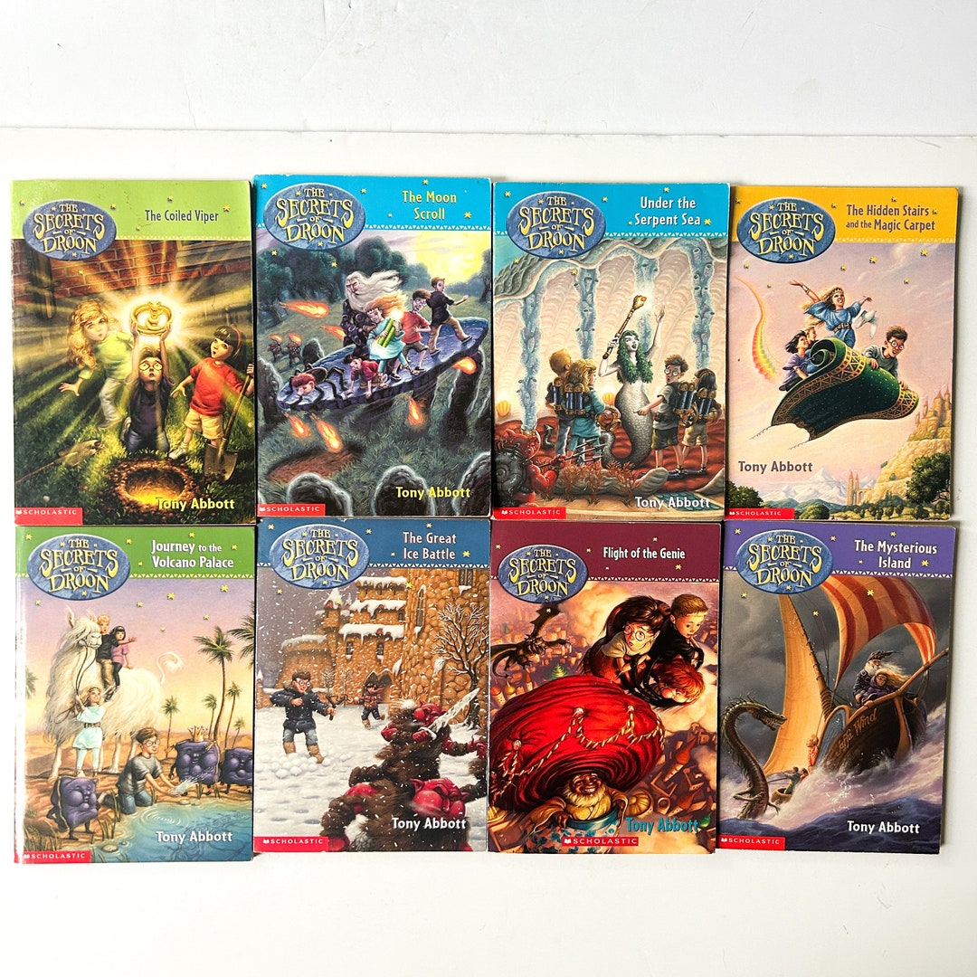 The Secrets of Droon by Tony Abbott, Vintage Books, Lot of 8 - Etsy