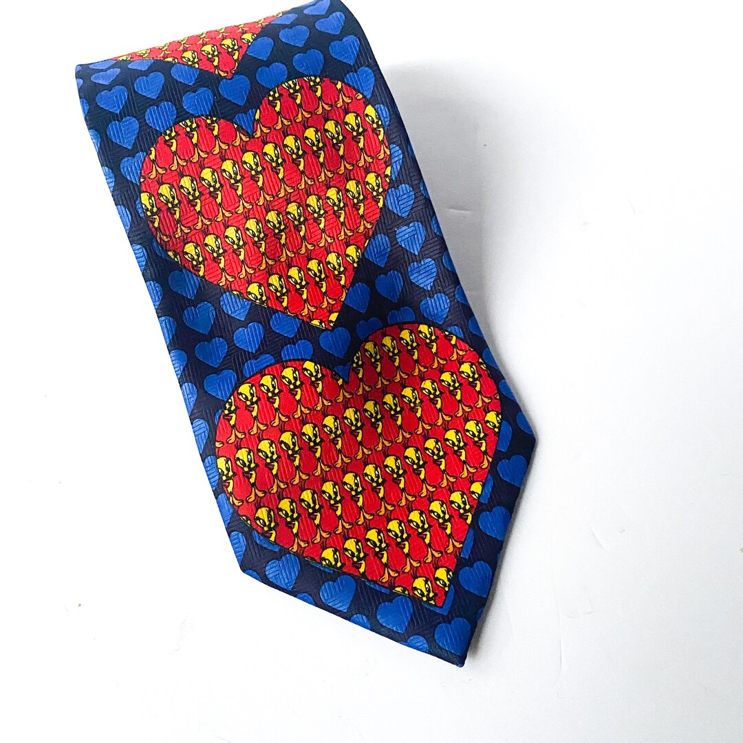 Vintage Looney Tunes Tweety Bird Tie - Etsy