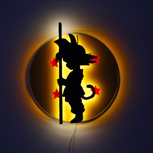 Dragon Ball Z Lamp - Etsy