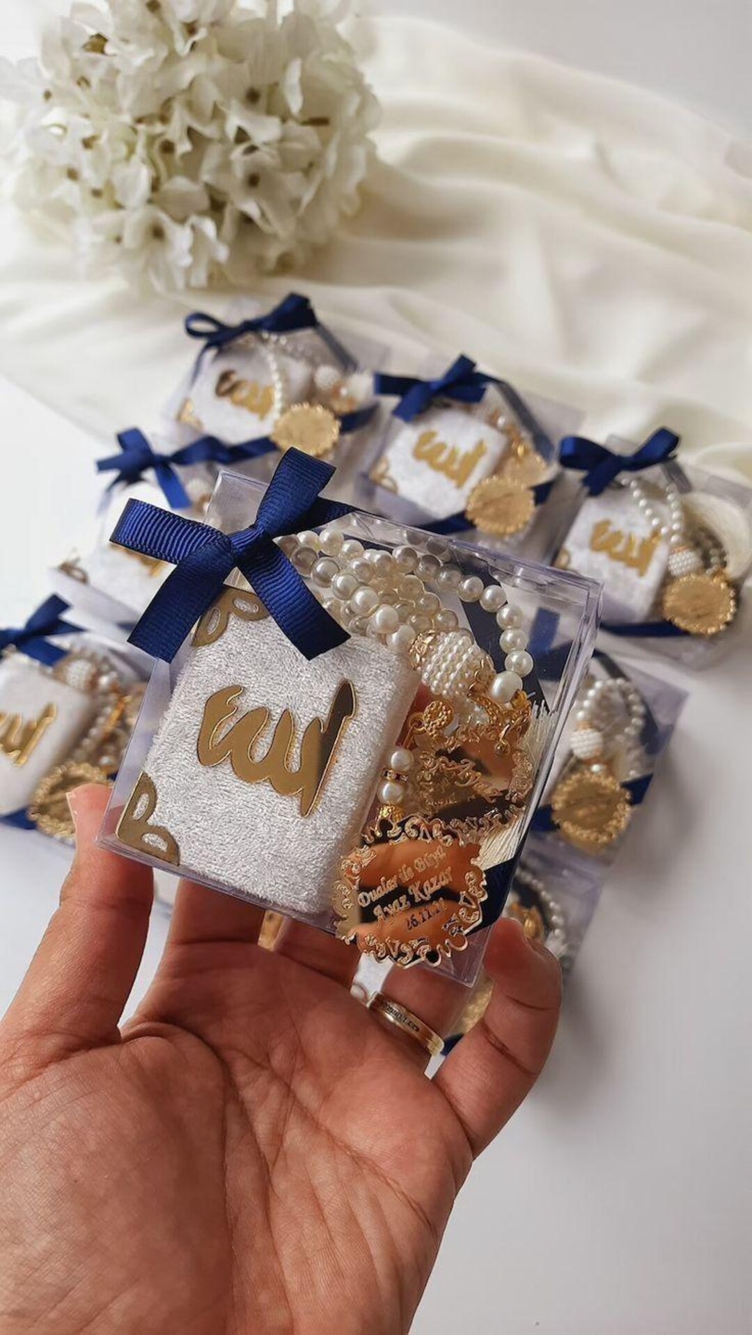 Luxury Custom Mini Quran Tasbih Box Set, Arabic Quran Set, Islamic ...