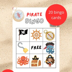 Pirate Bingo - Etsy