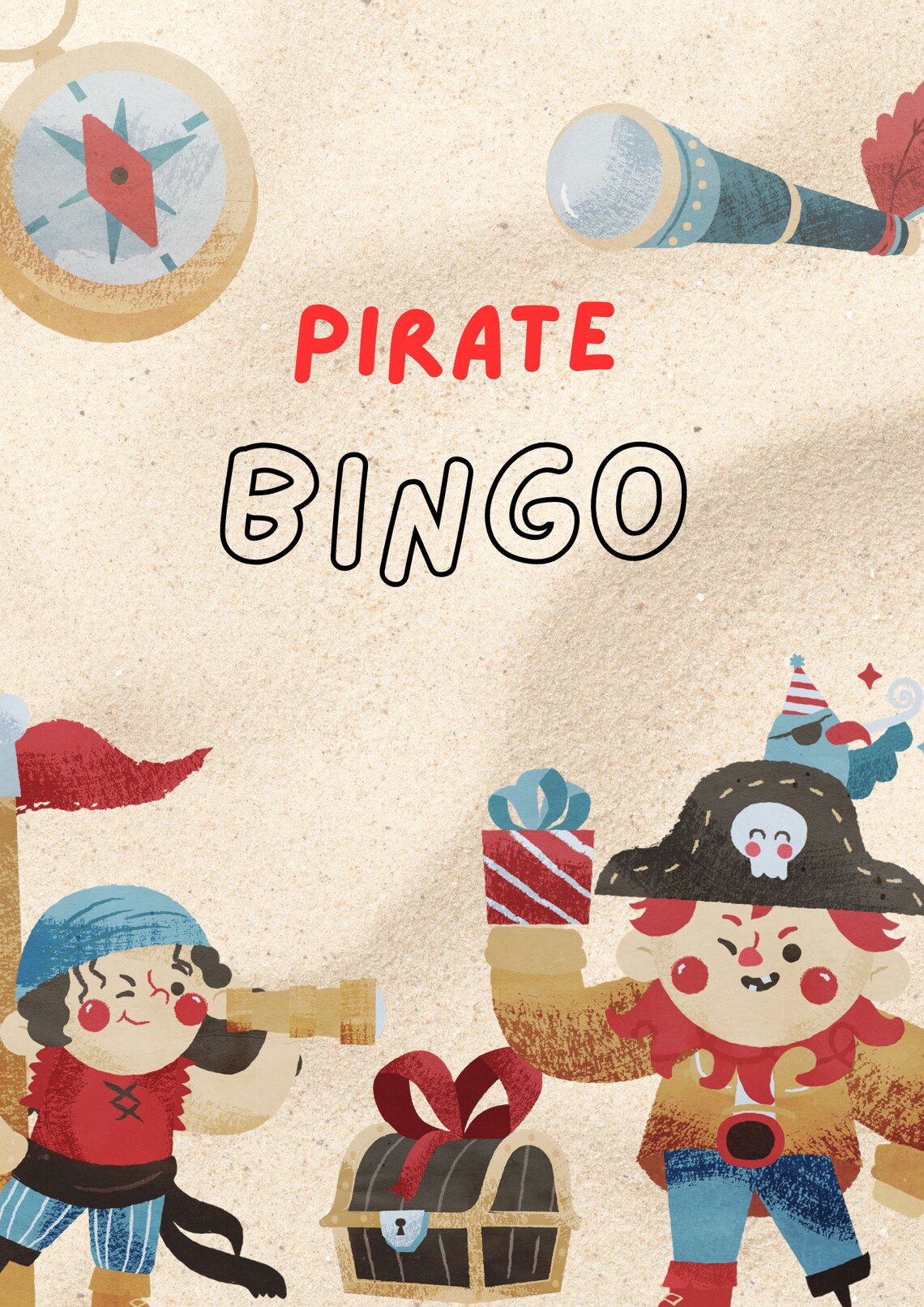 Pirate Bingo - Etsy