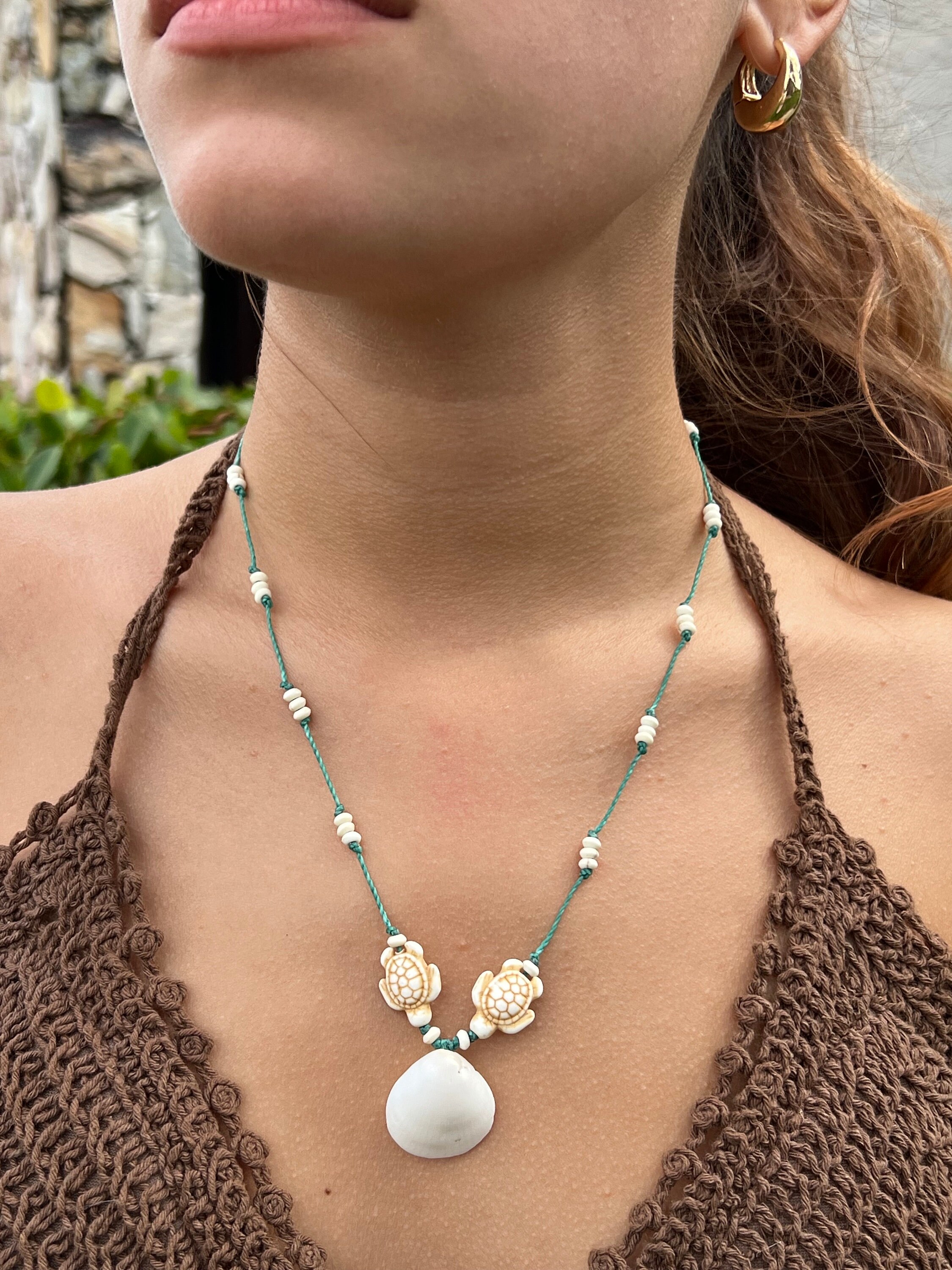 Real Shell Turtle Seanecklace - Etsy