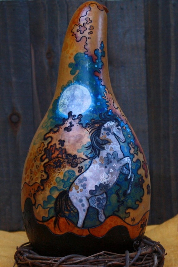 Items similar to Gourd Art on Etsy