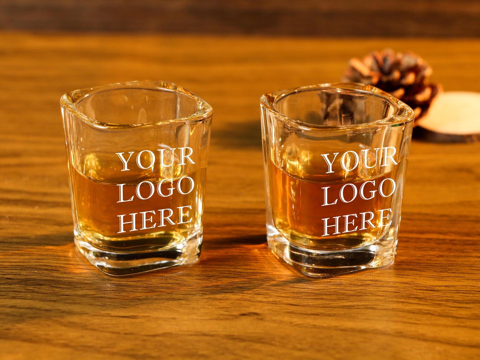 Custom Logo 2oz Shot Glass,personalized Company Logo ，engraved Shot ...