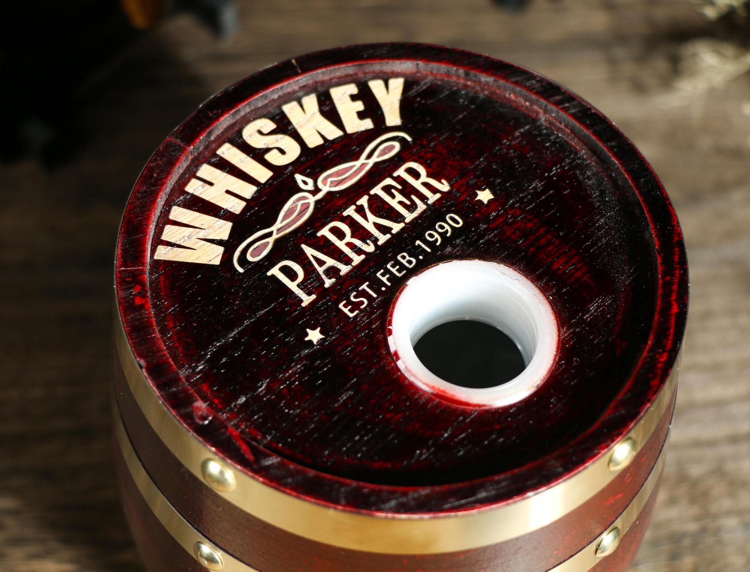 Custom 50th Birthday Whiskey Barrel,cheers to 50 Years Gift,engraved ...