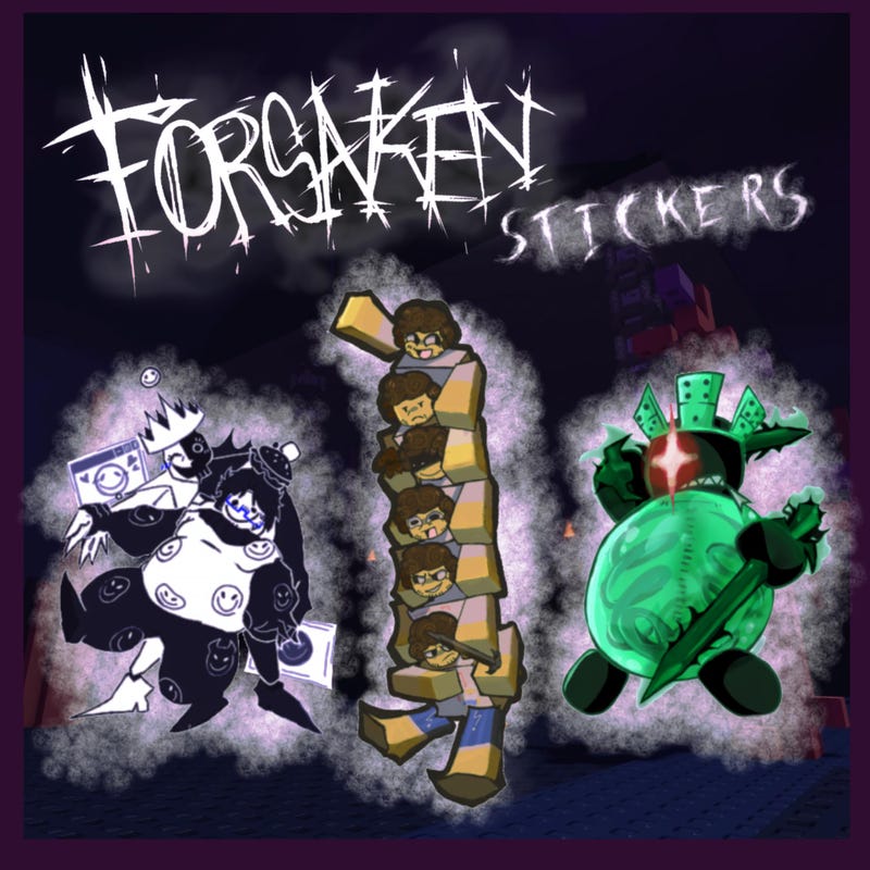 Azure Forsaken Stickers - Etsy Canada