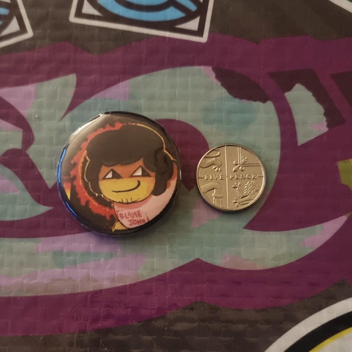 FORSAKEN - Mini Pin Badges - Etsy
