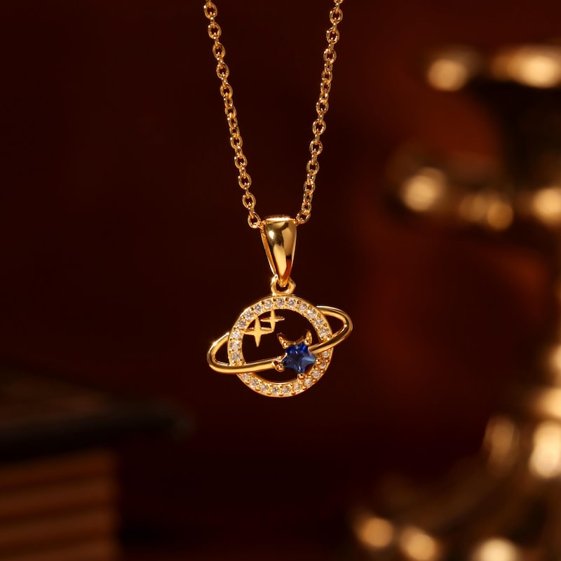 Space Necklace - Etsy