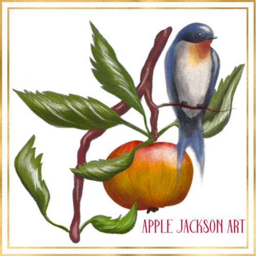 AppleJacksonArt - Etsy