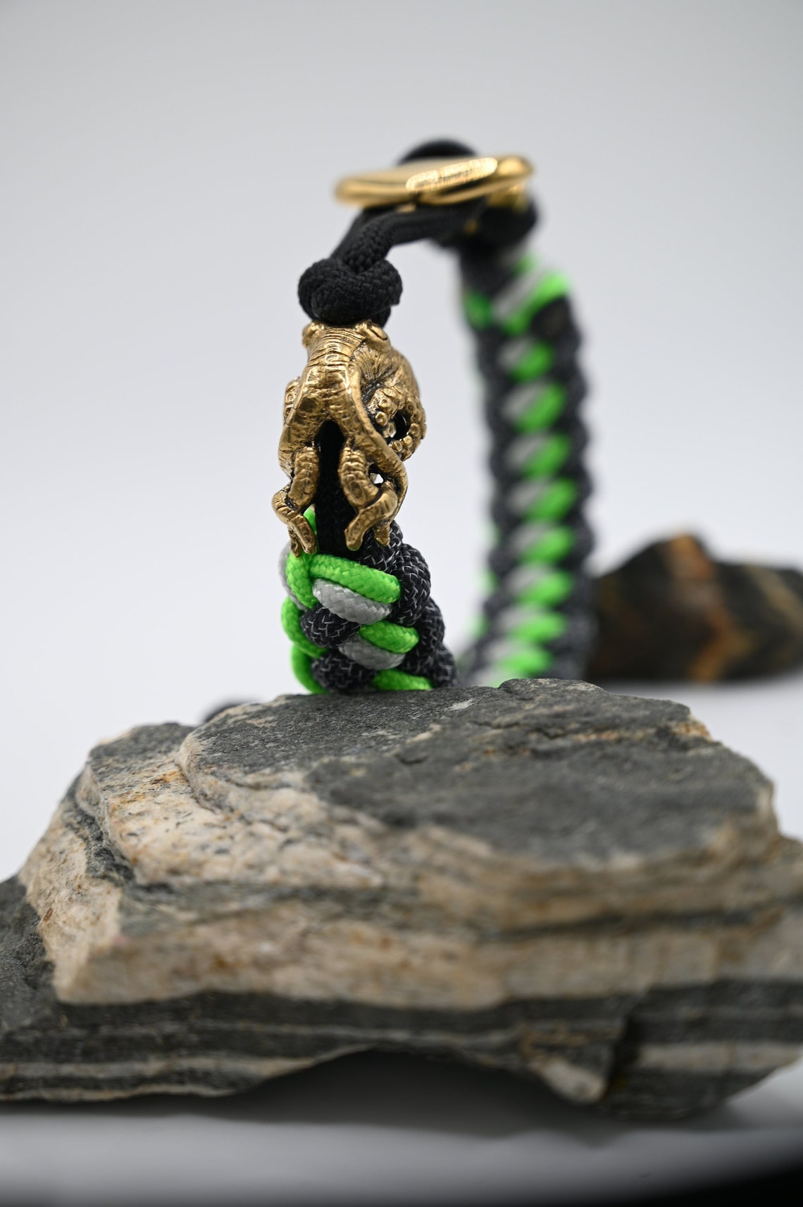 Maritime Octopus Round Braid Paracord Bracelet - Handmade - Etsy