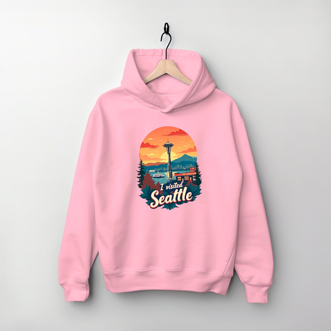 Retro Seattle T-shirt, I Visited Seattle Tee, Space Needle Graphic ...