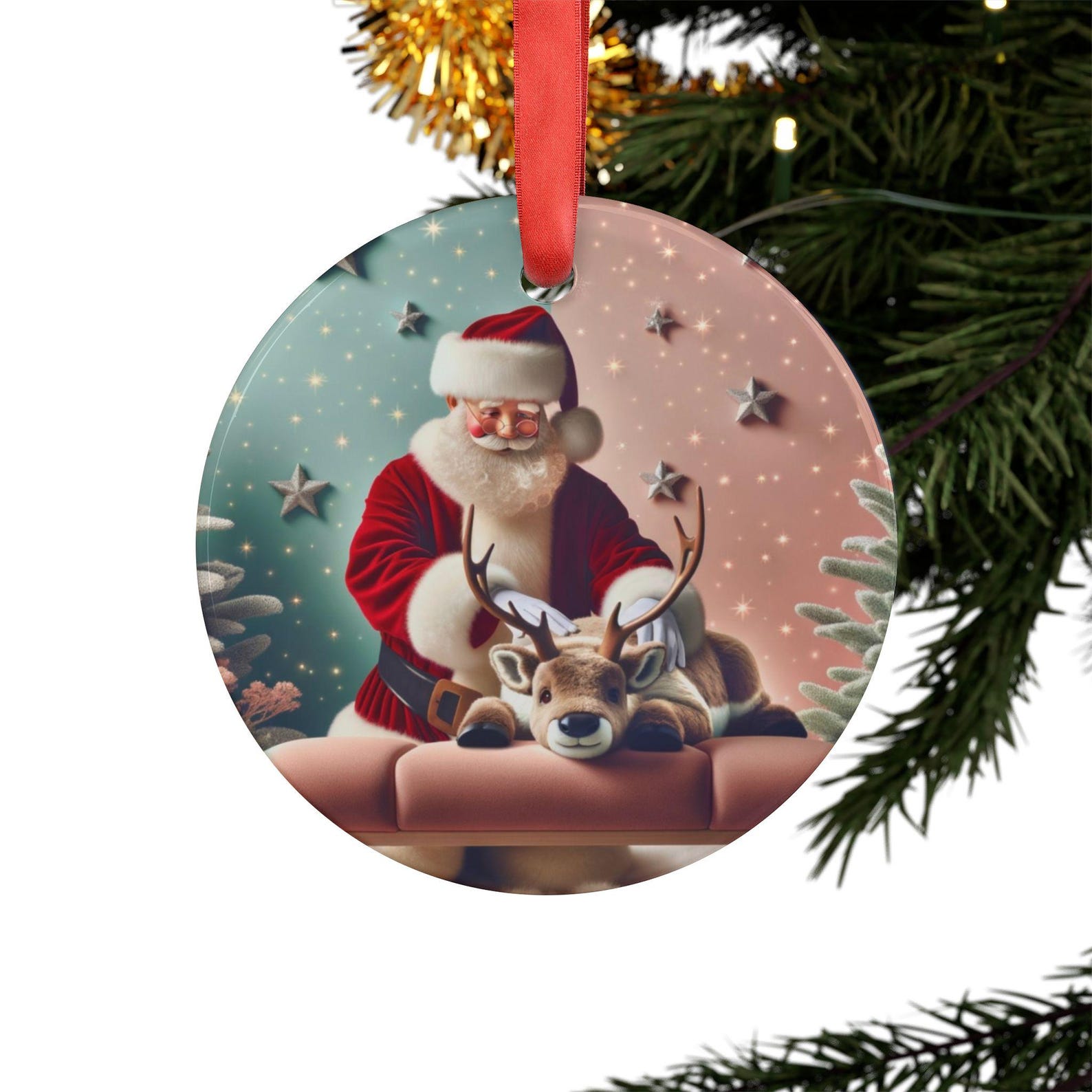 Massage Therapist Christmas Ornament Gift, Masseuse Xmas Decoration ...