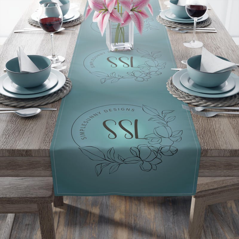 Custom Table Runner - Etsy