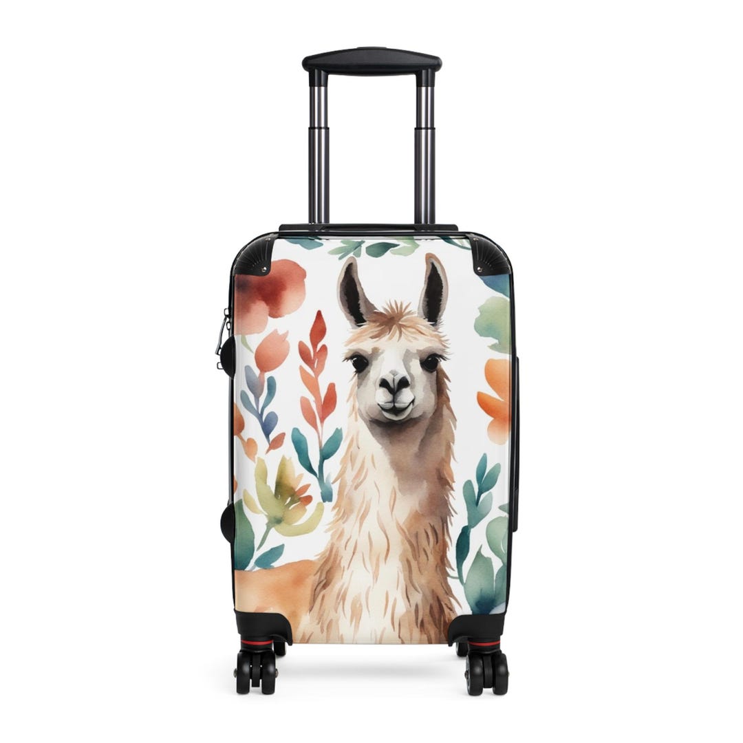 A Suitcase Gift for the Fun Loving Traveler and Especially Llama Lovers ...
