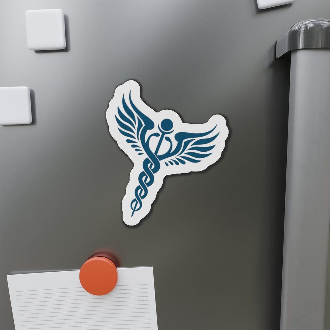 Caduceus Medical Symbol Magnet Gifts for Car or Refrigerator. Caduceus ...