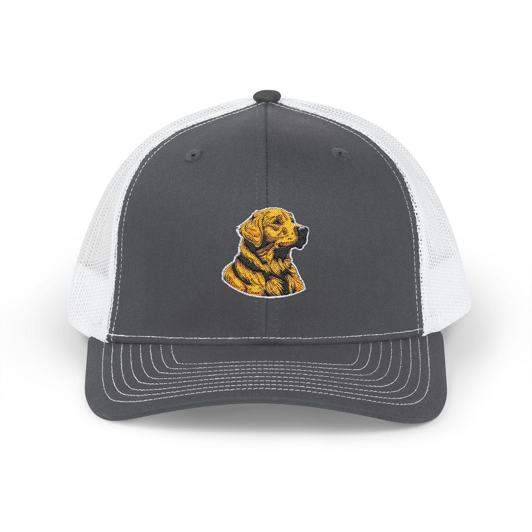 Golden Retriever Trucker Cap. Golden Retriever Owners Embroidered Hat ...