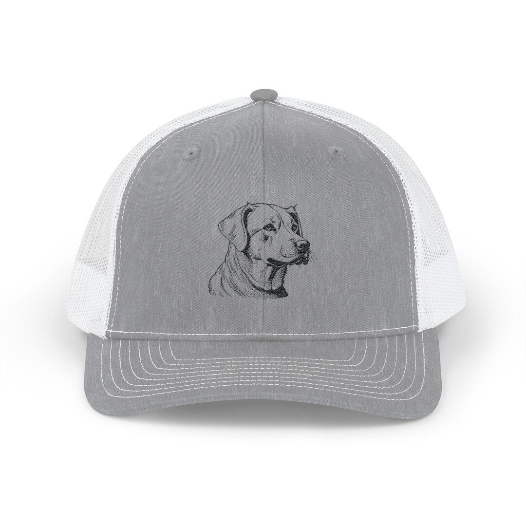 Labrador Retriever Embroidered Trucker Cap. Yellow Lab Owners ...