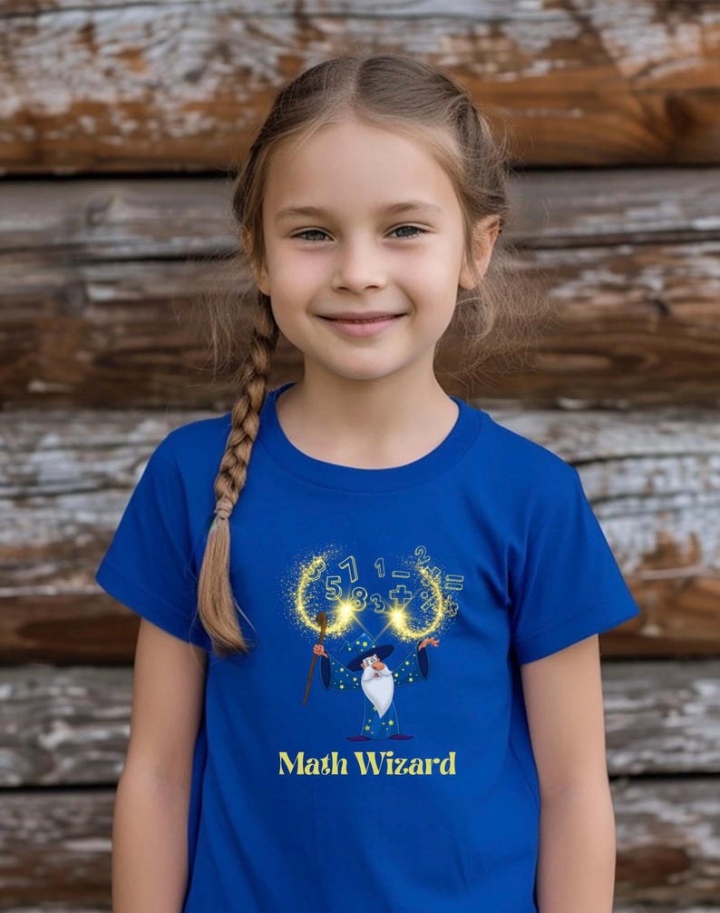 Kids Tee Back to School Shirts. Kids School Shirts. Kids Math ...