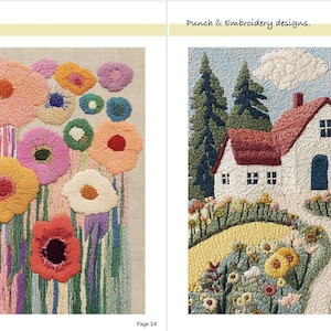 The Ultimate Punch Needle & Embroidery Inspiration Book-dozens of ...