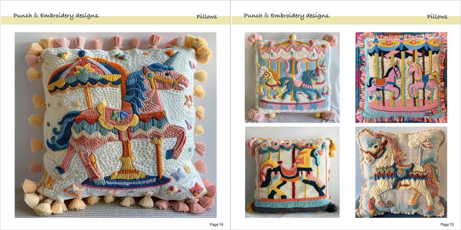 The Ultimate Punch Needle & Embroidery Inspiration Book-dozens of ...