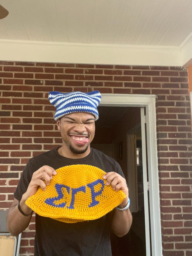 Sigma Gamma Rho Bucket Hat PDF Pattern - Etsy